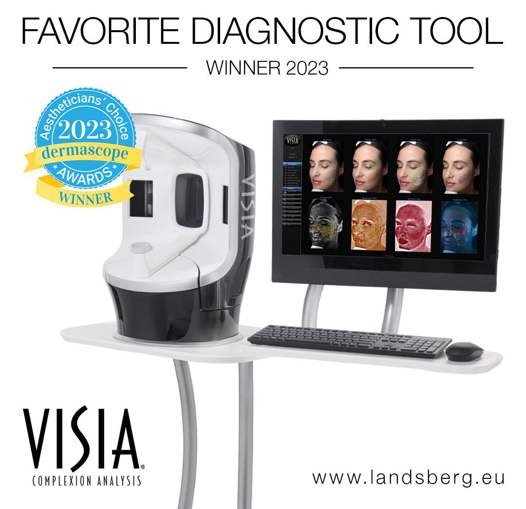 BEST SKIN ANALYSIS - Visia® again wins "Astheticans' Choice dermascope ...